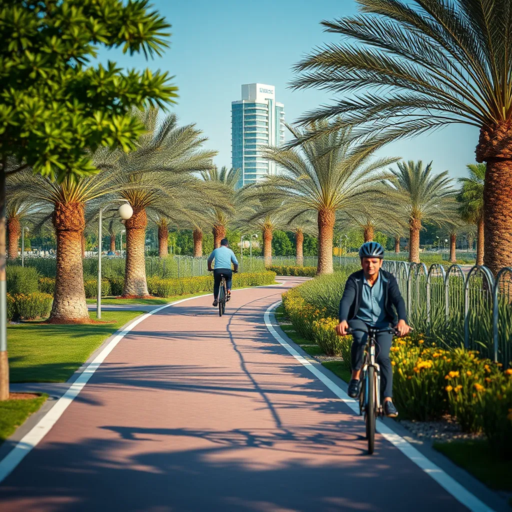 Cycle Track Dubai: Exploring Sustainable Urban Mobility
