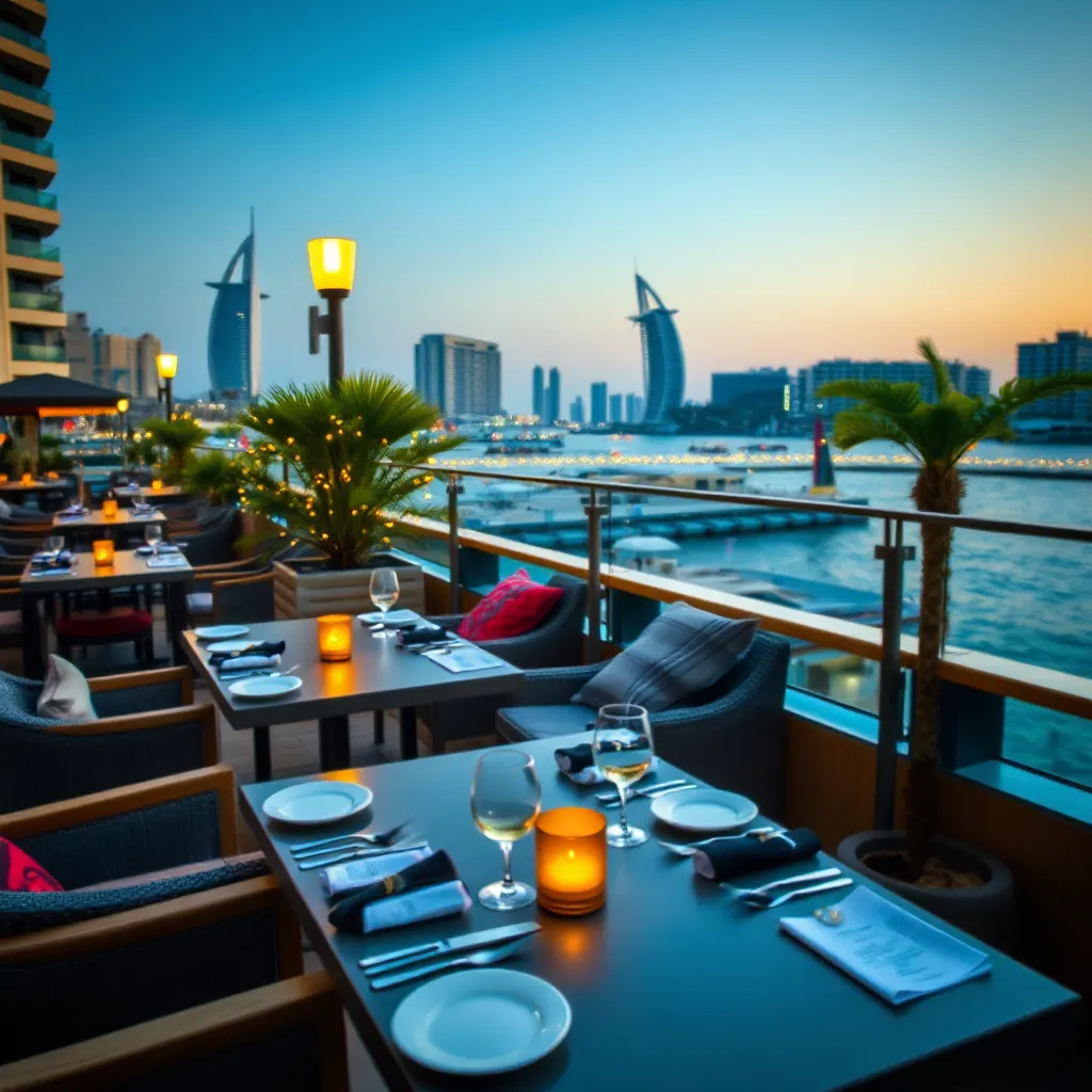 Diverse Dining Experiences at JBR Beach Restaurants